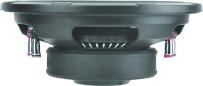 China 8 Inch Slim Ferrite Subwoofer 250W RMS 2 Ohm Dual Voice Coil 45-300Hz for sale