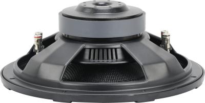 China 12 Inch Slim Ferrite Subwoofer 300W RMS 2 Ohm DVC 86.8dB SE12FG1 for sale