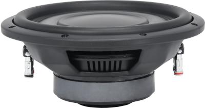 China 10 Inch Slim Ferrite Subwoofer 300W RMS 2 Inch Voice Coil D2 D4 Ohm 86.5dB for sale