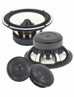 China 6.5 Inch 100W 2-Way Car Component Speaker System 4 Ohm 88.5dB Sensitivity for sale