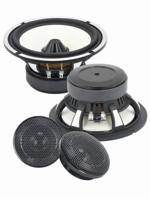 China 6.5 Inch 100W 2-Way Car Component Speaker System 4 Ohm 88.5dB Sensitivity for sale