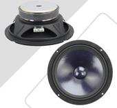 China 8 inch 100W Midrange Speaker MC8G6 1.5 inch Voice Coil 4 Ohm 8 Ohm 93.5dB for sale