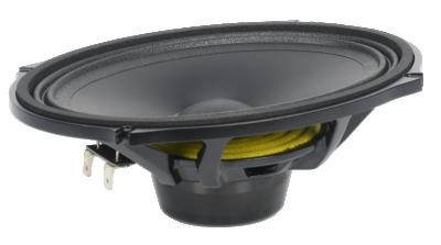 China 6x8 Inch Midrange Neodymium Speaker 125W 4 Ohm 1.5 Inch Voice Coil MG68S for sale