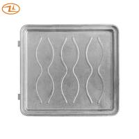 China Oven Plate Aluminum Die Casting Parts passivation Customized for sale