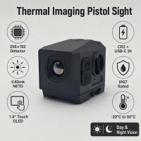 China 256×192 Thermal Imaging Pistol Sight for Handgun — 1.4