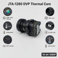China JTA-1280 1280×1024 Uncooled VOx Thermal Core Module DVP BT1120 Output 35mm Lens ≤40mk NETD Shutterless 5.5-20V 1.4W OEM Core for Surveillance Machine Vision Camera Systems for sale