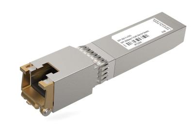 China 10G BASE-T SFP Copper Transceiver Module 30m For 10 Gigabit Ethernet for sale