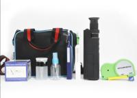 China Black Optical Fiber Testing Tools Cleaning Kits for sale