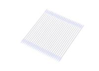China 1.25mm 2.5mm Cleaning Cotton Swab 10pcs / 25pcs Per Package for sale