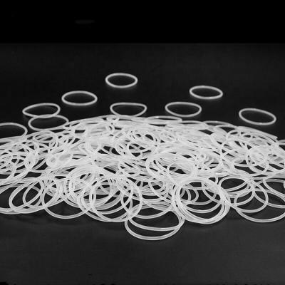 China Transparent Silicone Rubber O Ring Heat And Oil Resistant for sale
