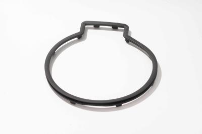 China Custom Silicone Rubber Gasket Seal Ring Large Size Special Shaped for sale