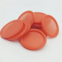 China Non Slip Silicone Rubber Disc Pad Rubber Custom Circular Flat Pad for sale