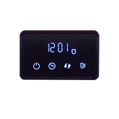 China Custom Home Ice Maker Acrylic Glass Control Display Panel Ice Maker for sale