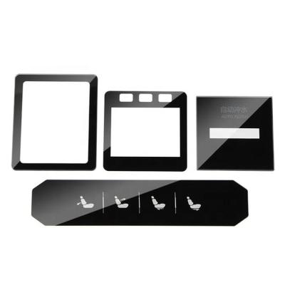 China Smart Touch Wall Switch Glass Panel Custom Screen Toughened Glass for sale