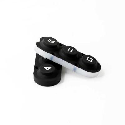 China Customized Silicone Rubber Key With Optional Backlight Efficient Performance for sale