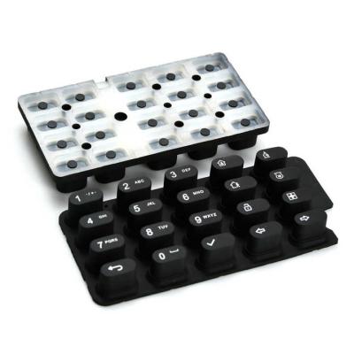 China Long Lasting Silicone Rubber Keypads With A Life Span Of Over 1 Million Cycles for sale