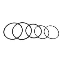 China Custom Silicone Rubber Cutting Service Rubber Sealing Rings With Abrasion Resistance for sale