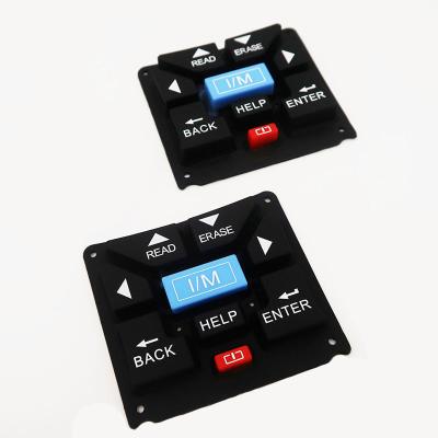 China High Durability Silicone Rubber Key for Temperature Range -40C To 250C for sale