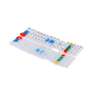 China Custom Silicone Rubber Keypad With Long Life Span and Customizable Shape for sale