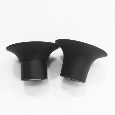 China Abrasion Resistance Round Black Rubber Feet Pads for Enhanced Durability for sale