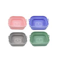 China Hot Sell High Temperature Air Fryer Foldable Silicone Mat Food Grade for sale