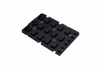 China Customized Logo Silicone Rubber Keypads With Optional Backlight And LED for sale