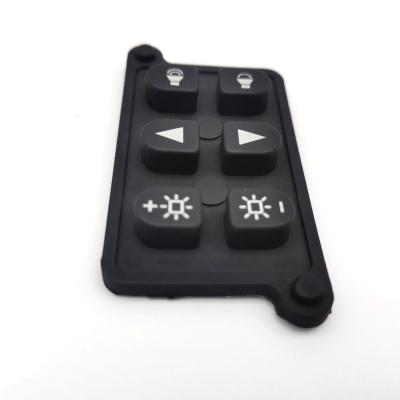 China Industrial Silicone Rubber Key Customized for Heavy-Duty Applications for sale