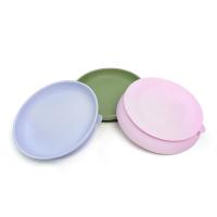 China Safe Silicone Baby Food Grade Feeding Bowl With Non-Slip And Easy To Clean for sale