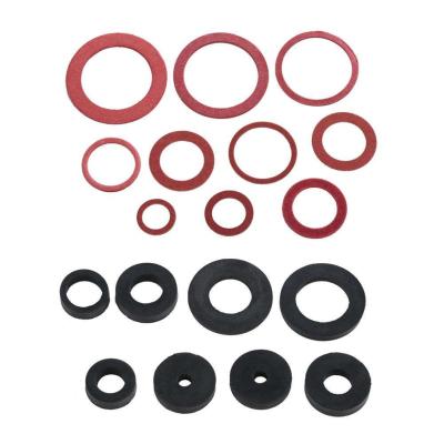 China Temperature Resistant Black Silicone Rubber O Ring For Sealing for sale