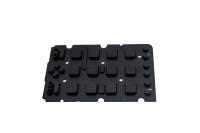 China Customized Silicone Rubber Keypads for Safe and Non Toxic Applications for sale