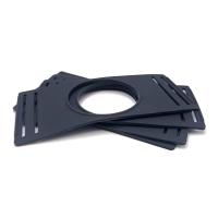 China High Quality Silicone Rubber Fittings Square Flat Washer Seal Washer Gasket for sale