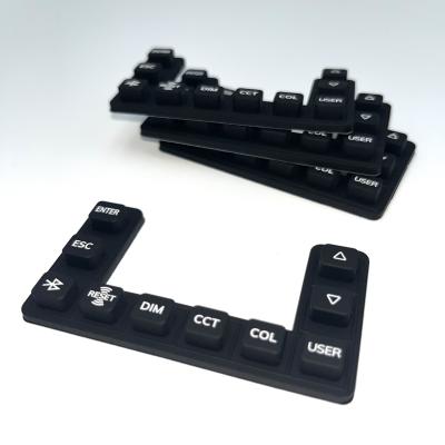 China Silicone Rubber Keypad With Backlight Customized Logo for sale
