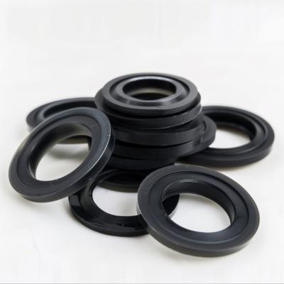 China Abrasion Resistant Black Silicone Rubber O Rings For Sealing for sale
