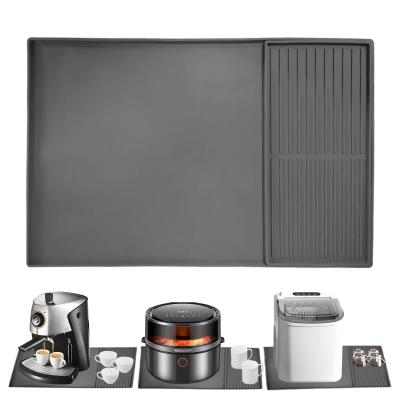 China Coffee Machine Mat Silicone Anti-Slip And Shock-Proof for sale