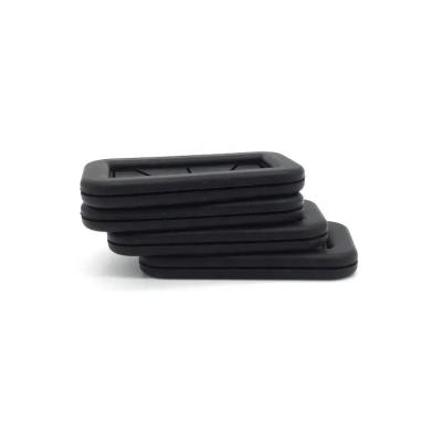 China Custom Black Silicone Rubber Square Gasket For Wide Range Of Instruments for sale