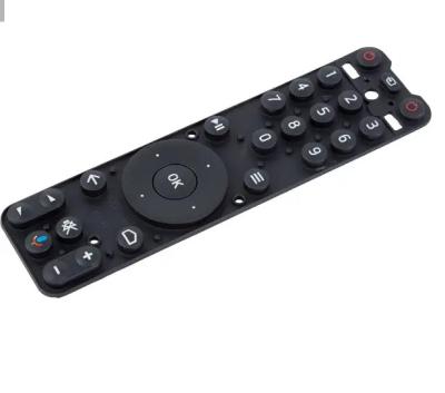China Optional LED Backlight And Logo Silicone Rubber Keypads For Industrial Equipment for sale
