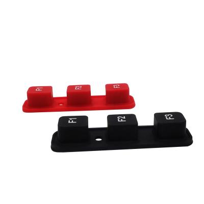 China Manufacturers Custom Silicone Rubber Keyboards For Small Machines for sale