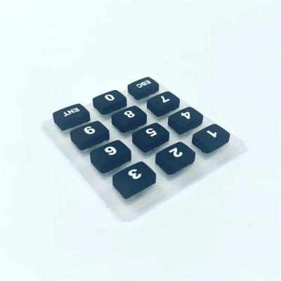 China Custom Size Keypads And Conductive Rubber Buttons For Performance for sale