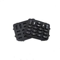 China Customized Silicone Rubber Keyboard With Printed Buttons, TV Remote Control Buttons for sale