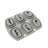 China Professional Custom Manufacturing Button Button Conductive Carbon Ball Silicone Rubber Keyboard for sale