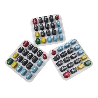 China Customized P+R Silicone Conductive Keypads For Diverse Applications for sale
