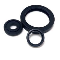 China Customized Silicone Rubber Ring, Black Circular Rubber Gasket for sale