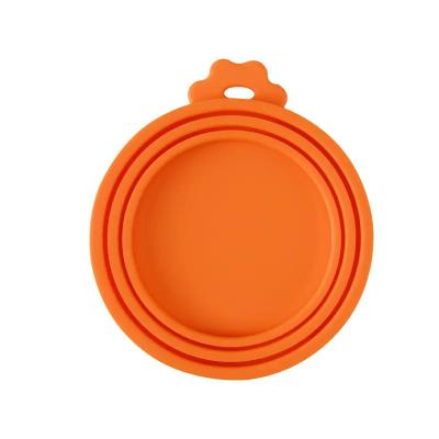 China Pet Daily Necessities Pet Food Cans Silicone Freshness Caps for sale