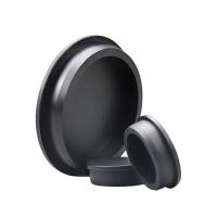 China Customized Silicone Rubber Accessories With Black Silicone Rubber Plug And End Caps for sale