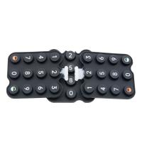 China Customized Silicone Buttons , Various Control Panel Rubber Buttons for sale