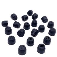 China Customized Silicone Rubber Anti Vibration Isolation Rubber Foot Pad Rubber Nozzle Valve for sale