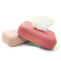 China Silicone Multi-Color Tissue Box With Customizable Logo For Daily Use for sale
