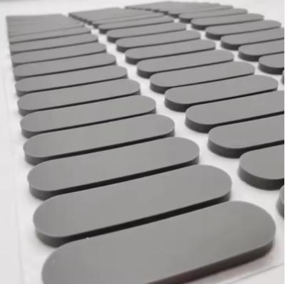 China Custom-Sized High-Quality Anti-Slip 3M Adhesive Self-Adhesive Shock-Absorbing Silicone Rubber Gasket for sale