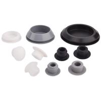 China Cone Shaped Buckle Silicone Rubber Customized T-shaped Plug Anti Slip for sale