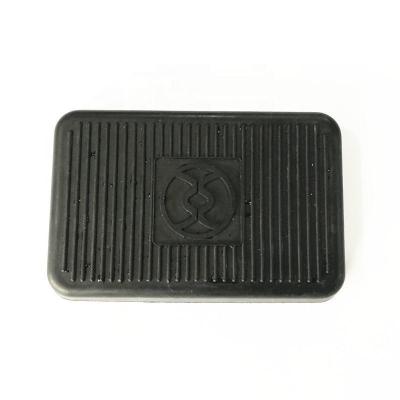 China Custom Anti-slip Rubber Brake Pedal Floor Mats, Universal Floor Mats, Square Rubber for sale